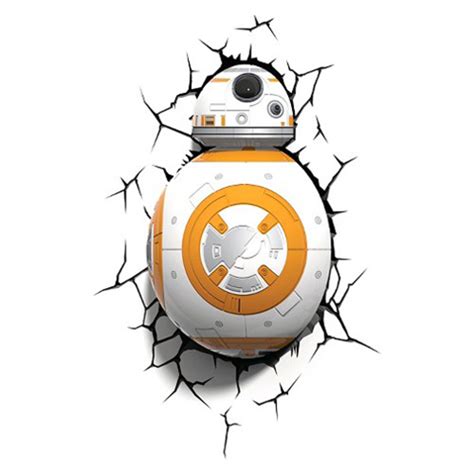 Star Wars Episode Vii The Force Awakens Bb 8 Droid 3d Light