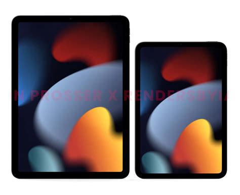 iPad mini 6 в новом дизайне появился на качественных рендерах