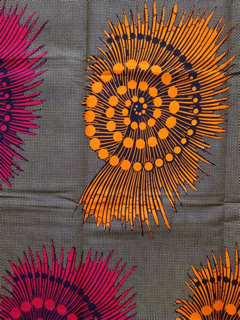 African Fabric African Print Fabric By The Yard Printed Etsy