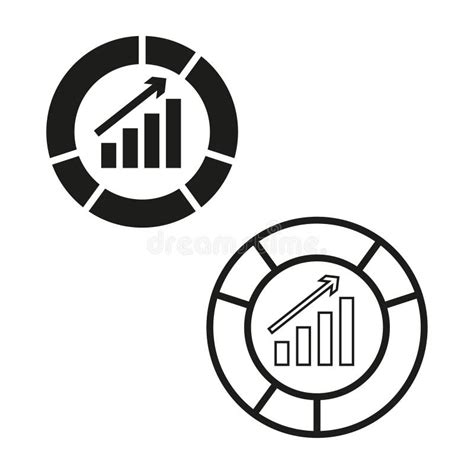 Data Visualization Icon Vector Illustration Eps 10 Stock Vector Illustration Of Concept