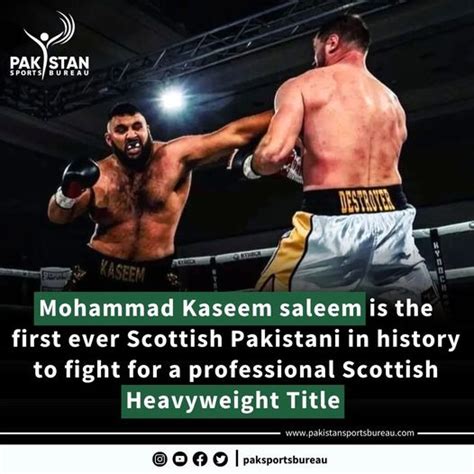 Muhammad Kaseem Saleem Is The First Ever Scottish Pakistani Professional