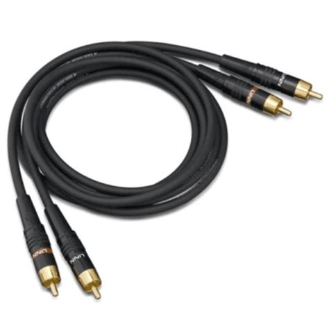 Linn Black Analogue Cable Linn Cables And Plugs