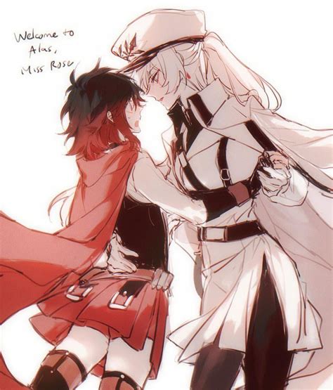 Ruby Meets “weiss” Romansuneverdie Rwby