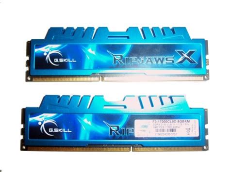 G Skill Ripjaws X 8GB 2133 MHz DDR3 Dual Channel Memory Kit Review Futurelooks
