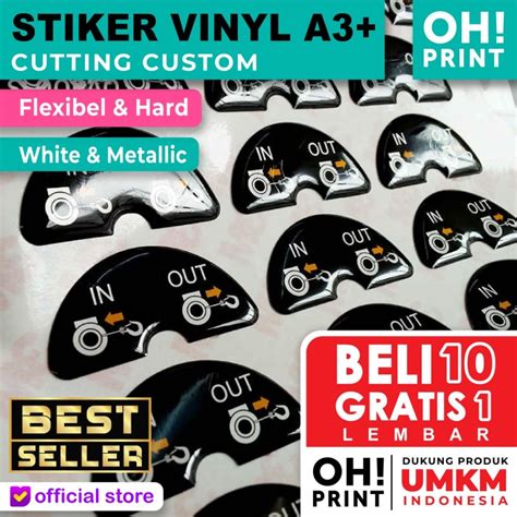 Jual Stiker Cetak Stiker Timbul Resin Custom Stiker Resin Custom Stiker