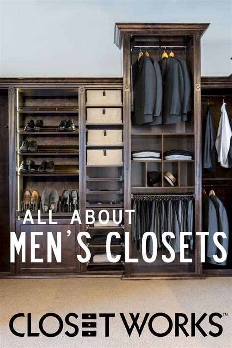 Mens Closet Organization Ideas Mens Closet Organization Men Closet Closet Designs