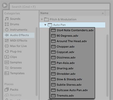 Working With Instruments And Effects — Ableton Reference Manual Version 11 Ableton