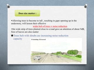 Trees Acts As Noise Barrier PPTX