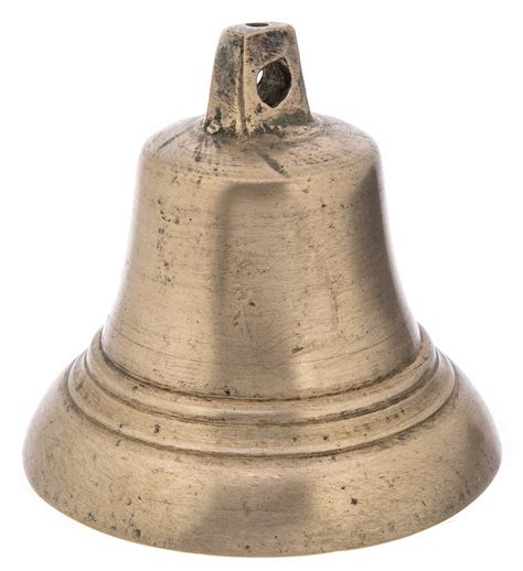 Колокольчик поддужный средний, бронза, литье, Российская Империя, 1870 ...