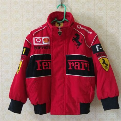 เสื้อแจ็คเก็ตเด็ก Ferrari 2 4ขวบ เสืัอกันหนาวเฟอร์รารี่เด็ก มือสองญี่ปุ่นคัดเกรด Shopee Thailand