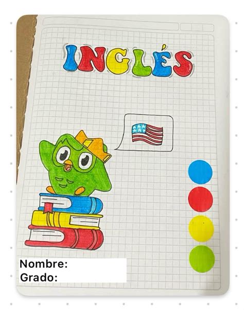 Portada De Inglés 💙 ️💛💚 En 2024 Portadas De Revistas De Arte