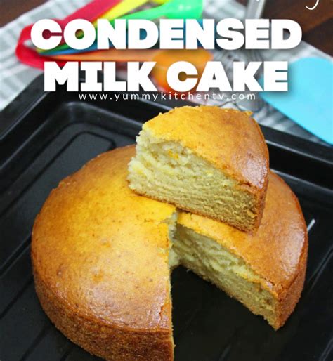Condensed Milk Cake Yummy Kitchen