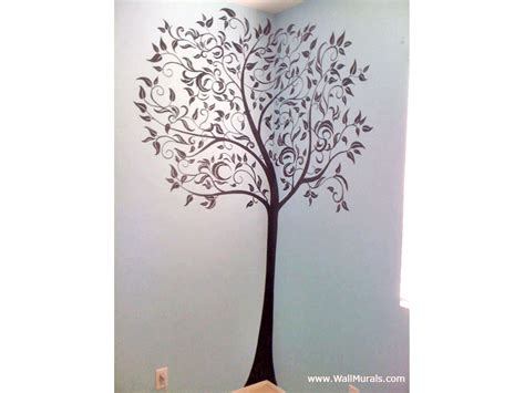 Tree Wall Murals 50 Hand Painted Tree Wall Mural ExamplesWall Murals By Colette