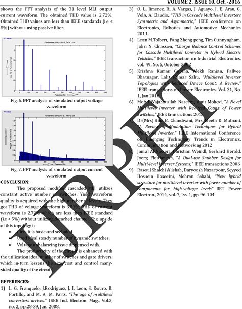 Figure 6 From A Novel Modified Cascaded Multilevel Inverter With