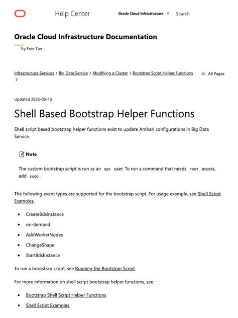 Shell Based Bootstrap Helper Functions Pdf