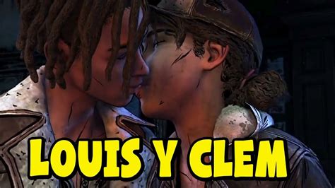 Louis Y Clementine Romance Completo The Walking Dead The Final