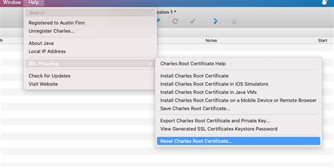 Expired Charles Proxy Root Certificate Charles Docs Y