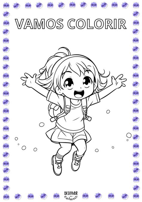 Desenhos De Animes Para Colorir