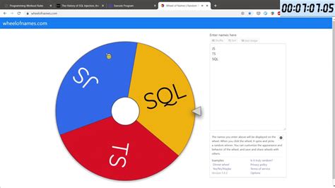 pw sql executeprogram 2020 01 30 13 33 47 youtube