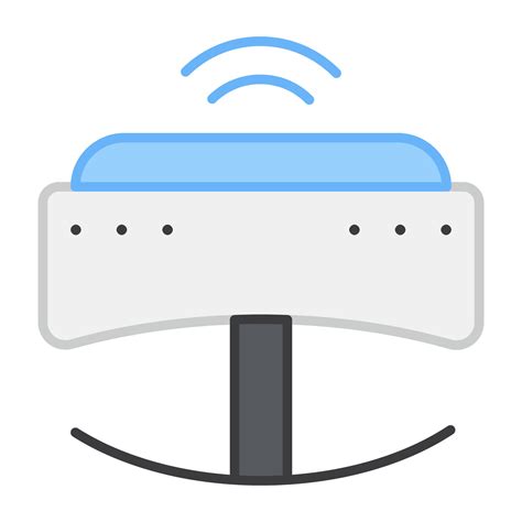 A Flat Design Icon Of Wifi Router Vector Art At Vecteezy