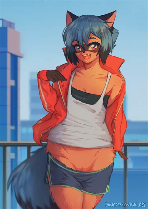 Rule 34 Andromorph Anthro Blue Body Blue Fur Blue Hair Bottomwear Bra