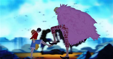 Luffy Vs Doflamingo Clash Part 1 By Zeeahj On Deviantart