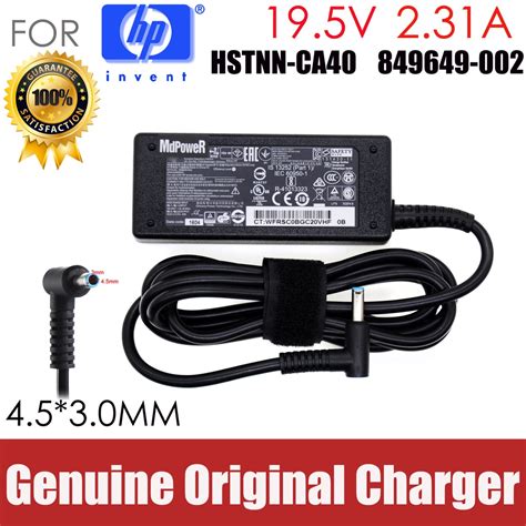 Original 19 5V 2 31A 45W FOR HP TPN C126 TPN Q167 HSTNN DA40 450 G5 TPN