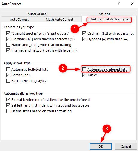 C Mo Detener La Numeraci N Autom Tica En Microsoft Word Ayuda