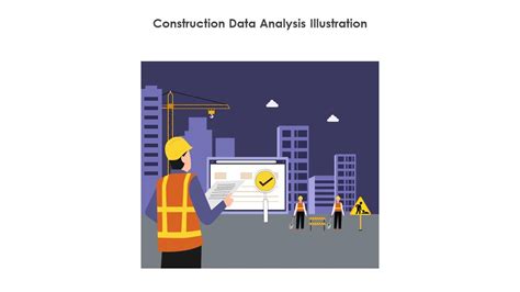 Construction Data Analysis Illustration PPT Example