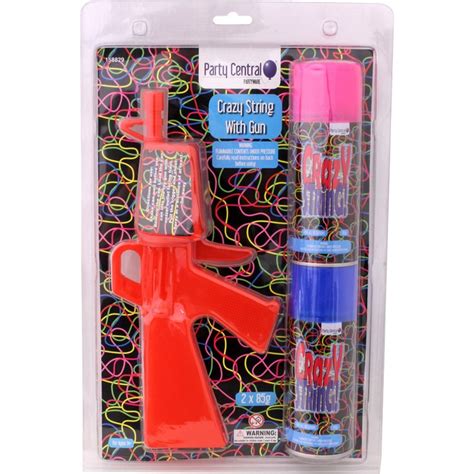 Crazy String With Gun 2pk Red Dot