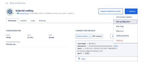 How To Migrate Valkey Databases Digitalocean Documentation