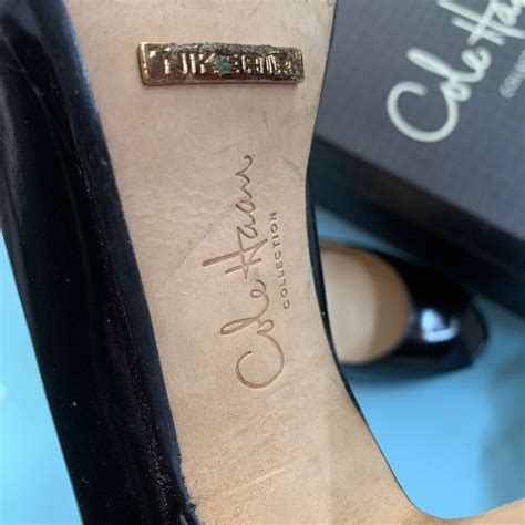 Cole Haan Black Peep Toe Pumps Luxury Sneakers And Footwear On Carousell