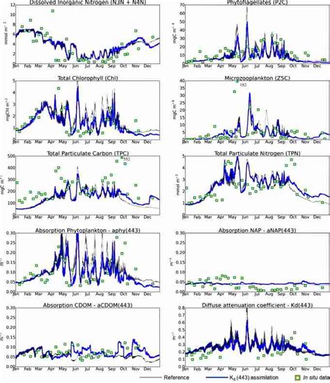 Comparison Of The Reference And Assimilation Outputs With Selected In Download Scientific