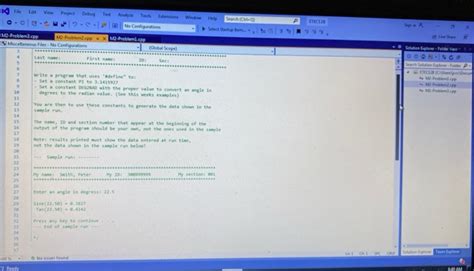 Solved Window P Etech Edit View Project Debug Test Analyse