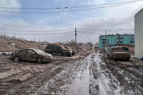 Shiveluch Volcano Eruption In Russia Smothers Nearby Villages In Ash