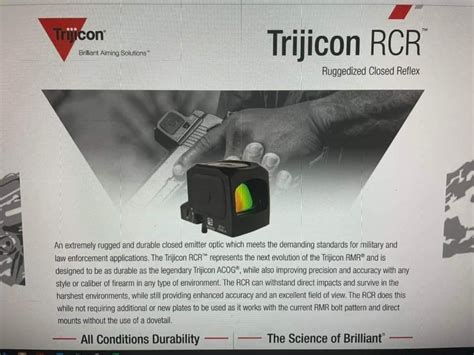 Enclosed Emitter Trijicon Is Here Trijicon Rcr R Tacticalgear