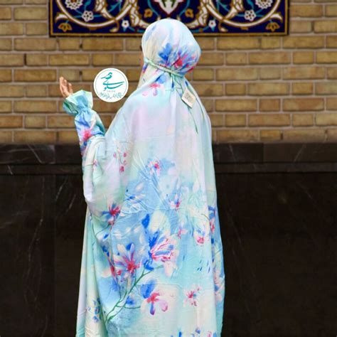 خرید و قیمت چادر نماز آستین دار طرح 26 از غرفه سلوی حجاب