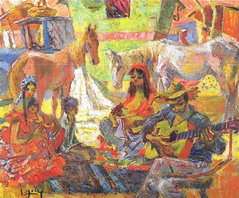 Figures De Lerrance Les Gitans Rene Gaston Lagorre Fr