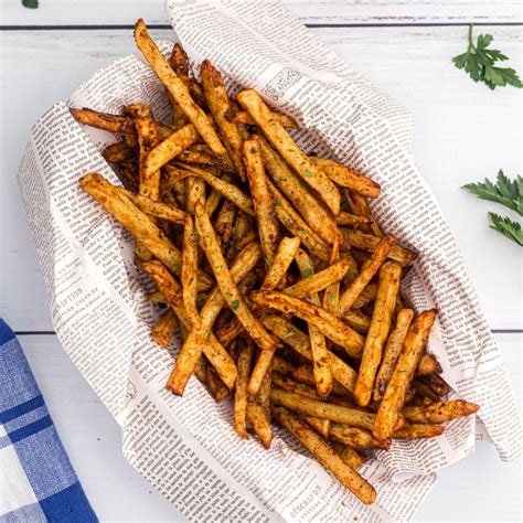 Air Fryer Seasoned French Fries Air Frying Foodie