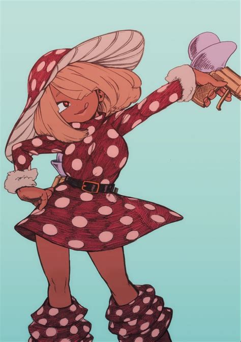 Kinoko Komori In 2024 Concept Art Characters Iphone Wallpaper
