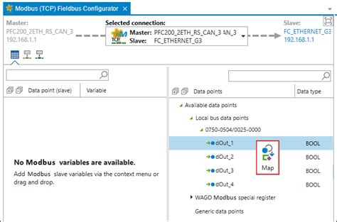 Connecting Controller Master To Fieldbus Coupler Slave