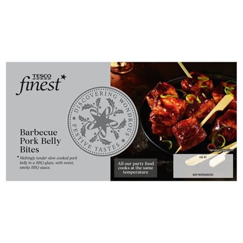 Tesco Finest Pork Belly Bites 365g Tesco Groceries