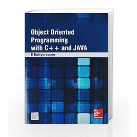 Oops With C And Java By Balagurusamy Buy Online Oops With C And Java Book At Best Price In