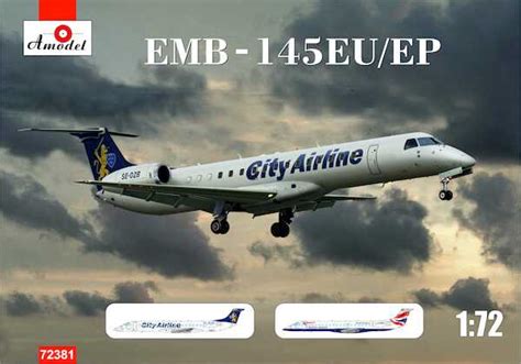 1 72 Embraer Emb Erj 145 By Amodel Sova M Emb 145sa Rs I P 99