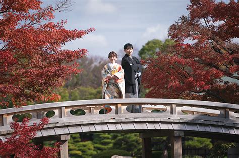 大阪の和装前撮り・フォトウエディングのスタジオゼロ