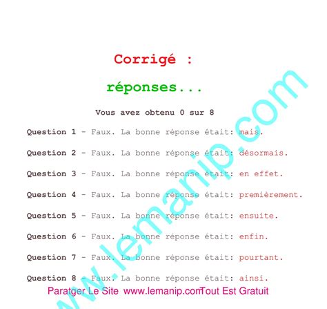Connecteur Logique Les Articulateurs Logiques