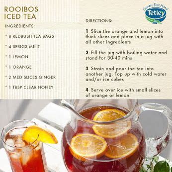 Rooibos Iced Tea Recipe