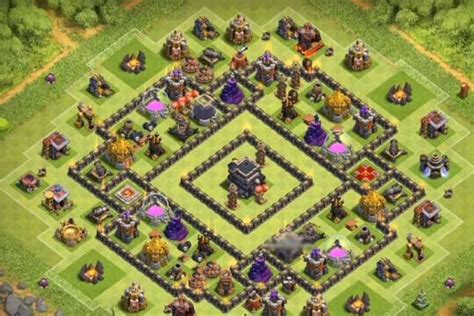 冲杯上分守护资源的强阵！《部落冲突》9本完美阵型top20阵型部落冲突完美新浪新闻