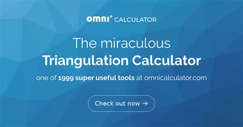 Triangulation Calculator