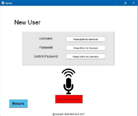 gui new user signup interface download scientific diagram